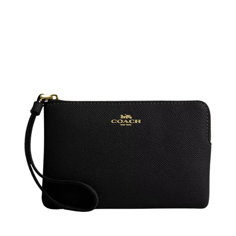 Monedero Coach Corner Zip Wristlet